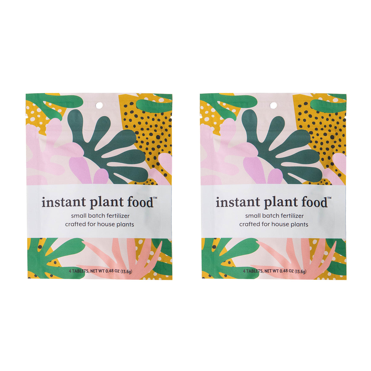 Instant Plant Food Tablets – 2 Pouches (4 Tablets per Pouch) - Plant F